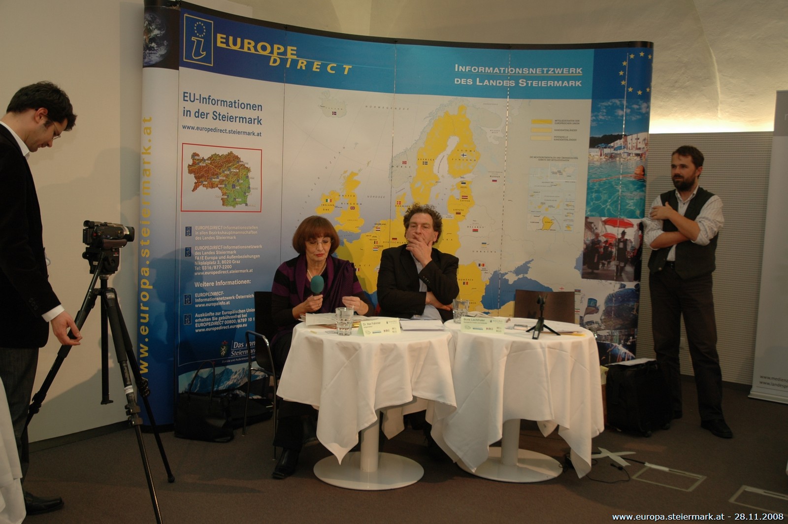 Start der Diskussionsreihe "EU-(k)Ein Ungeheuer" - Europa - Land Steiermark