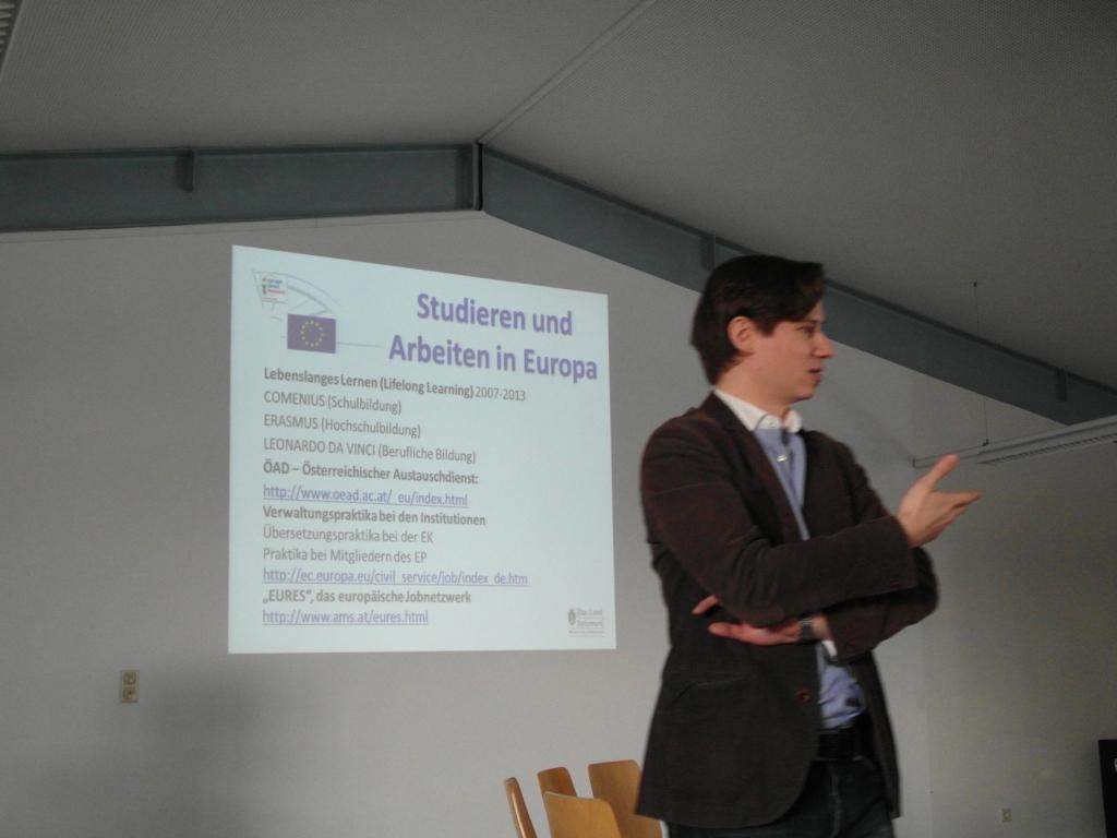 Hallo Europa! Zu Besuch in der PTS Hitzendorf - Europa - Land Steiermark