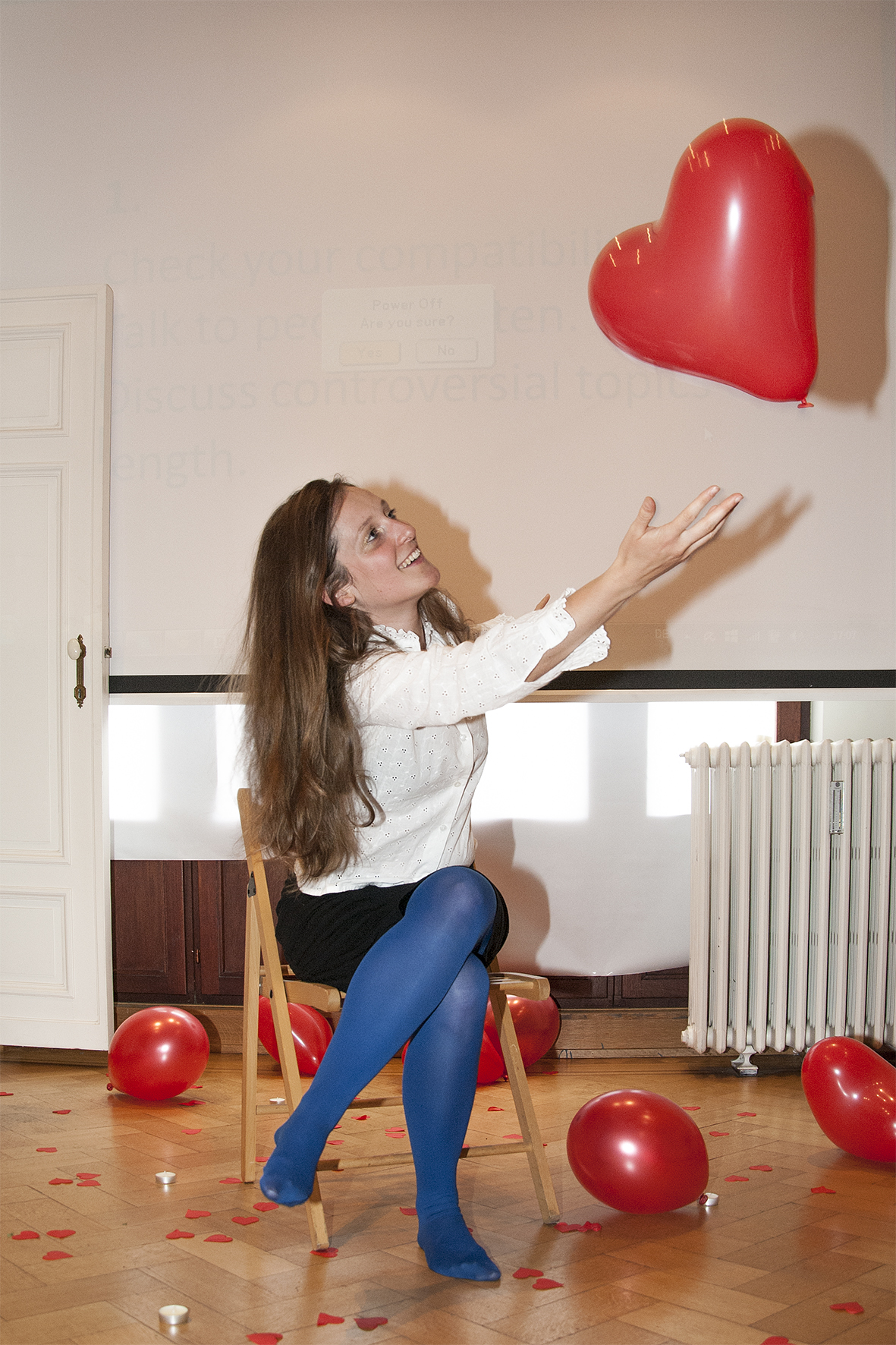 Artist-in-Europe Hanna Rohn gibt ihre Abschlussperformance im ...