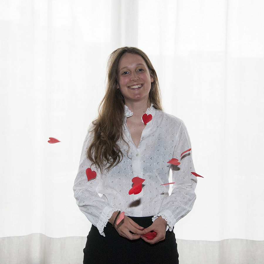 Artist-in-Europe Hanna Rohn gibt ihre Abschlussperformance im ...