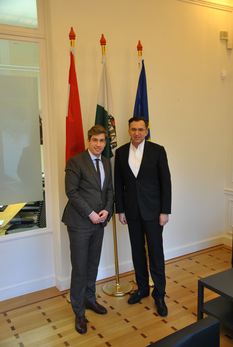 Brüssel, 16.12.2019: Treffen mit dem Leiter des NÖ-Verbindungsbüros ...